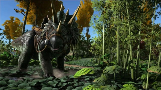 ARK Survival Ascended Triceratops taming guide