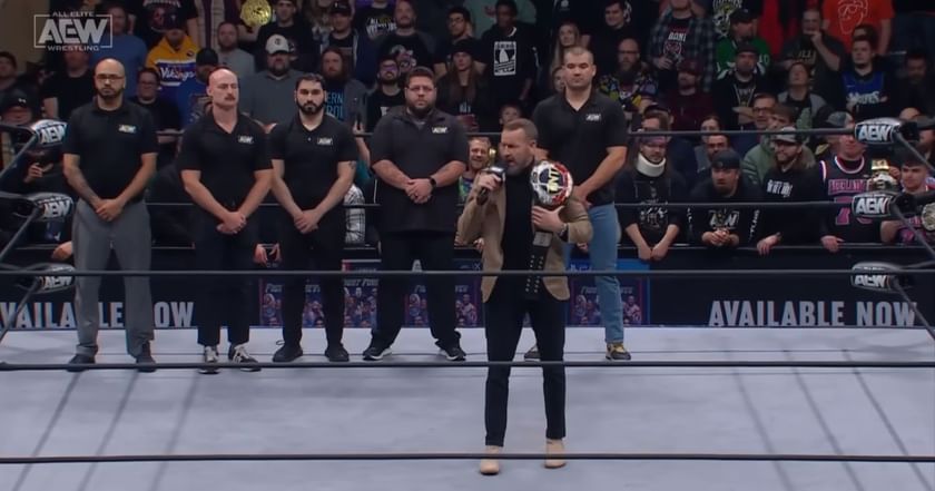 WWE legend not a fan of "makeshift security guards"; says AEW's Adam ...