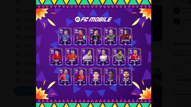 EA FC Mobile Dia de Muertos promo: Complete list of best player cards