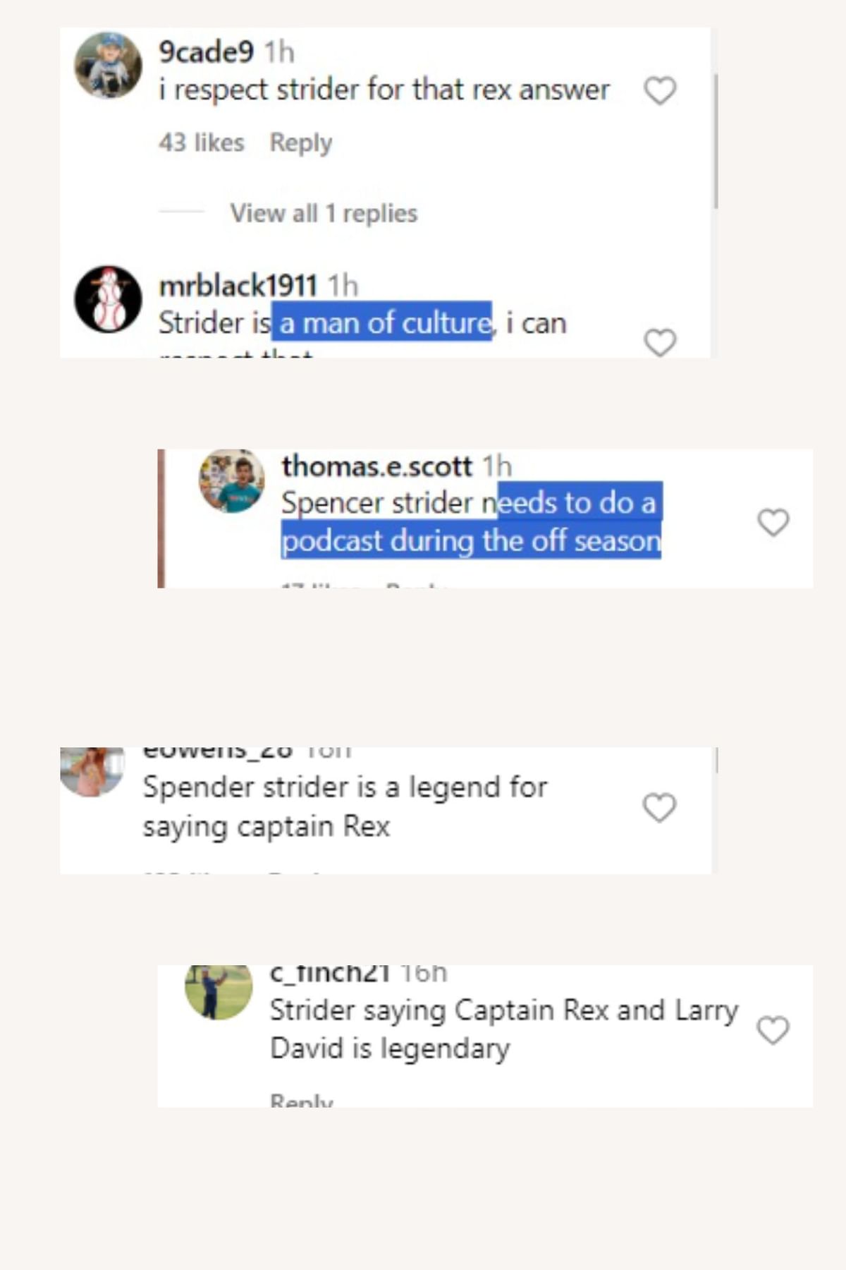 Fans swoon as Star Wars' Captain Rex makes Spencer Strider's top 3 dinner guest cut: "A man of ...