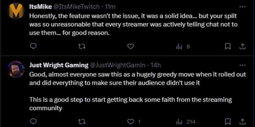 "We still believe in the value of pinned messages" - Twitch announces ...