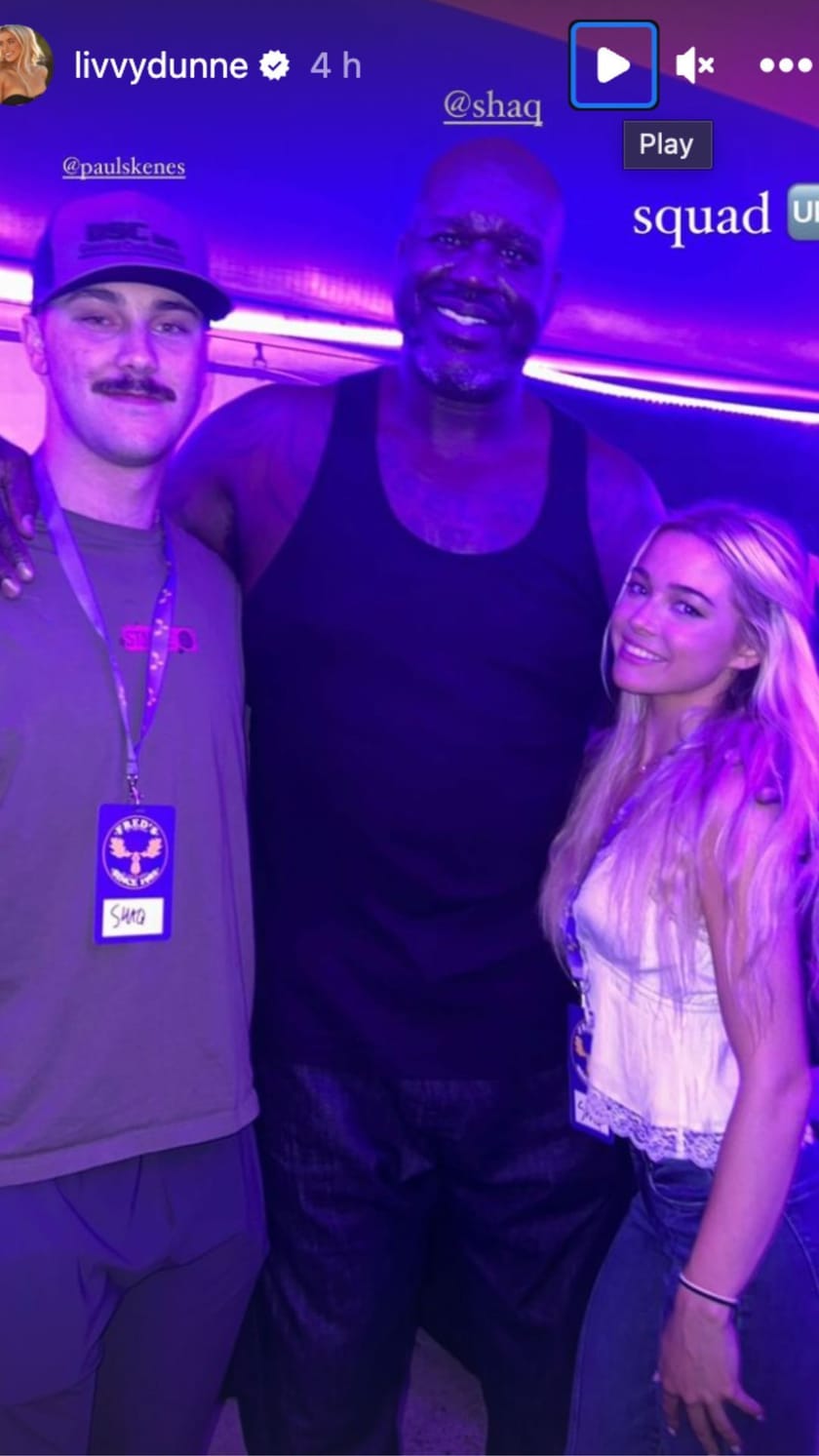 In pictures: Olivia Dunne and boyfriend Paul Skenes pose with ...