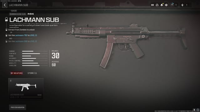 Best Lachmann Sub loadout Modern Warfare 3 (MW3): Attachments, class ...