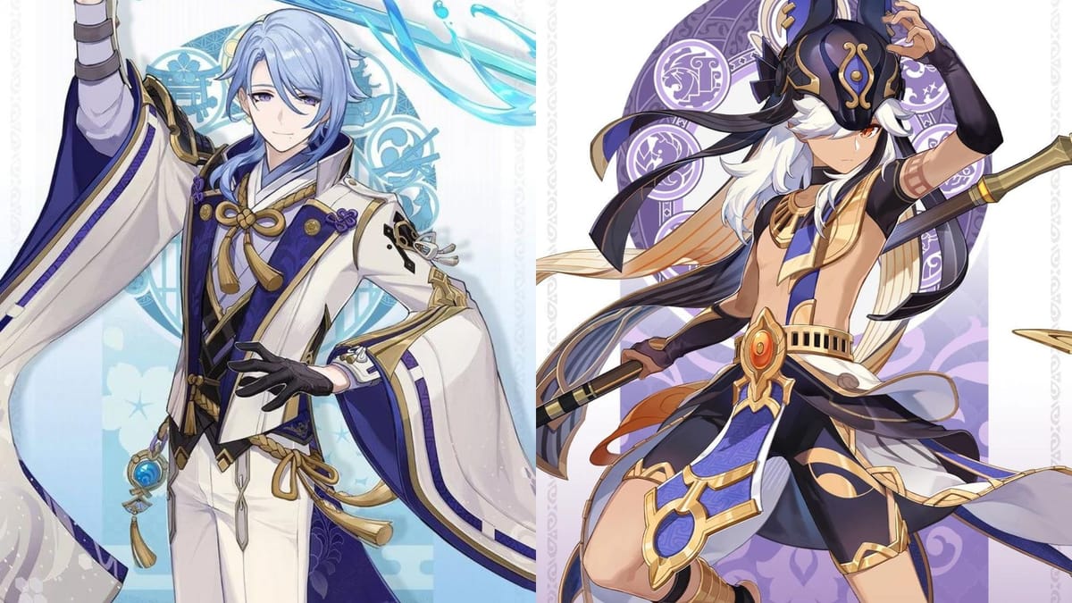 Genshin Impact 4.2 Cyno and Ayato banner countdown