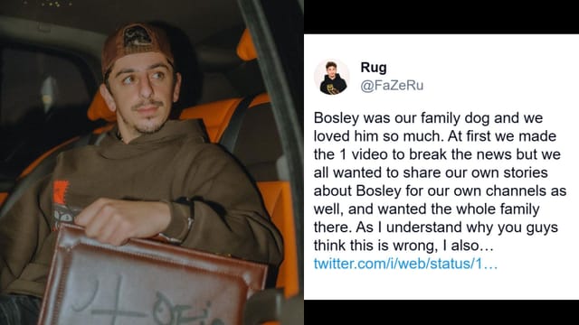 "We all wanted to share stories": FaZe Rug responds to allegations of ...