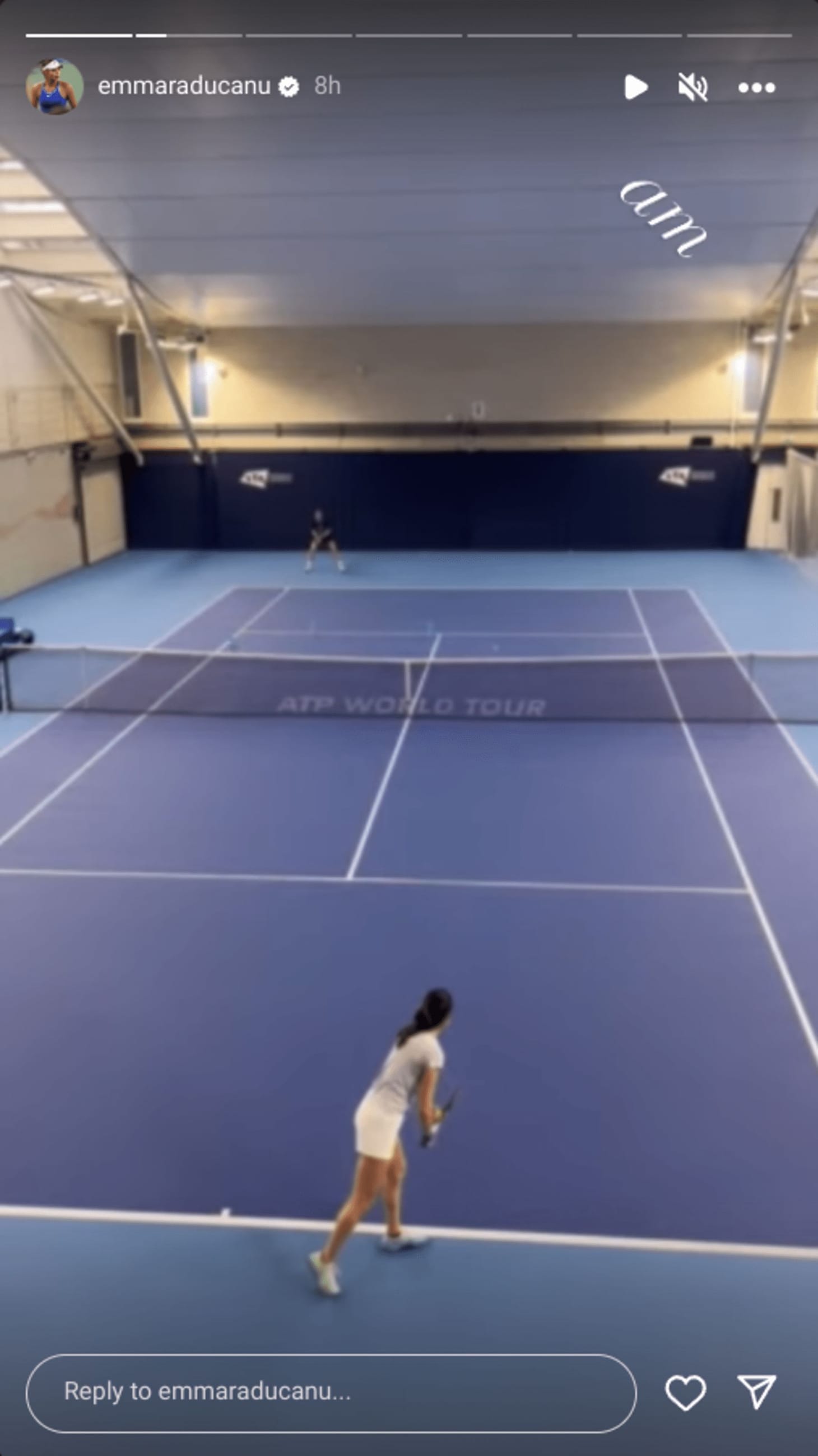 Emma Raducanu shares glimpses of training session as she prepares for ...