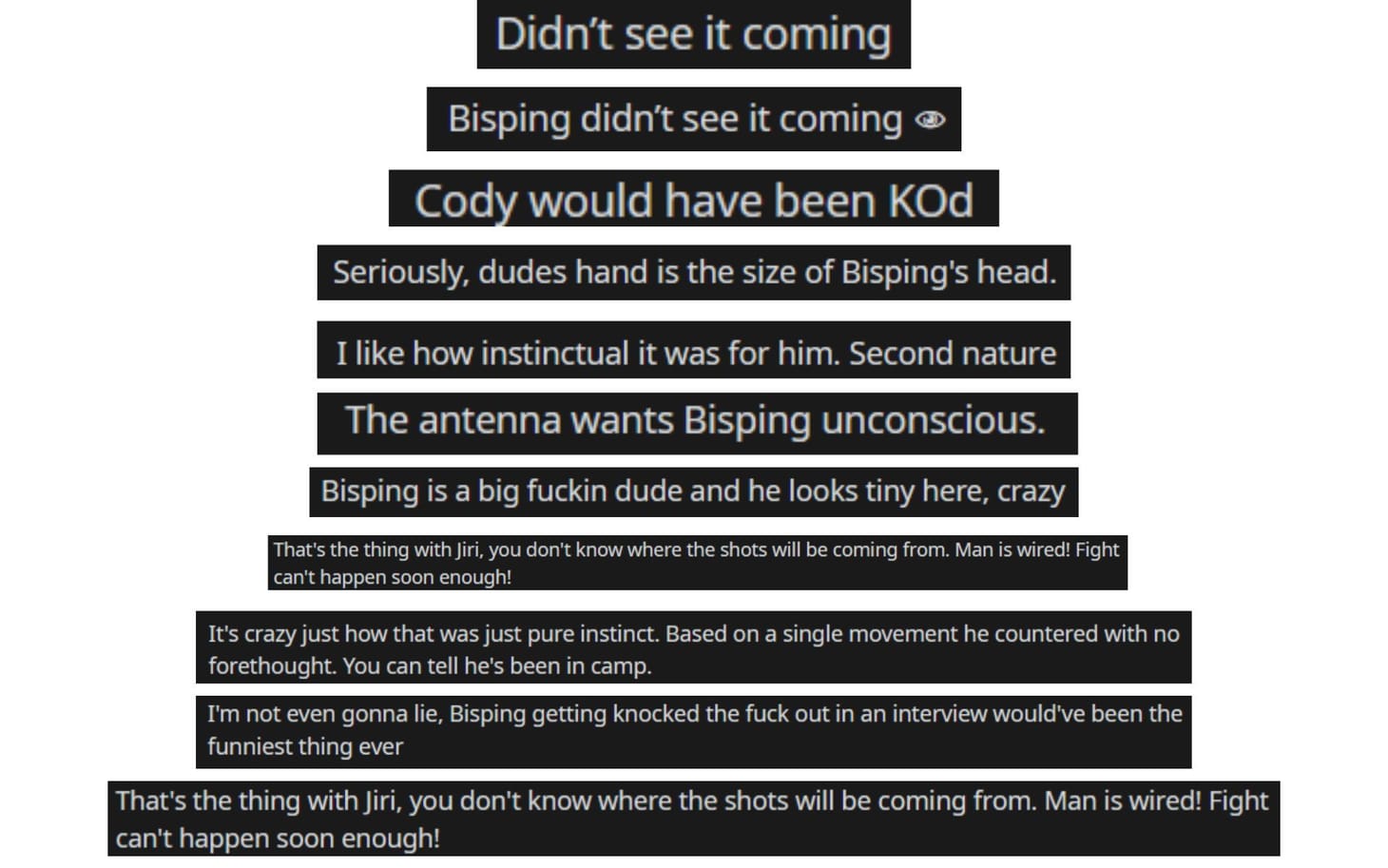 Michael Bisping: "Cody would have been KOd" - Michael Bisping almost ...