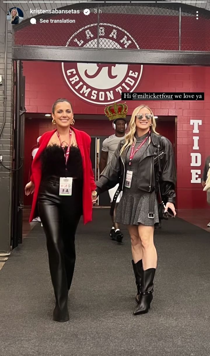 Nick Saban’s daughter Kristen Saban reveals admiration for Alabama QB Jalen Milroe after ...