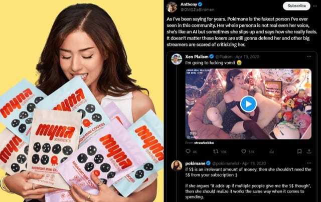 "Fakest person I've ever seen" - Netizens call out Pokimane after her ...