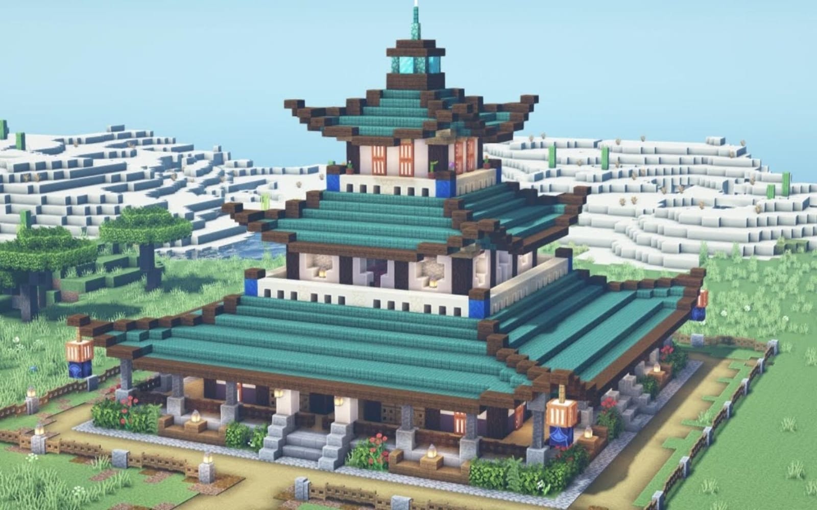10 best Minecraft temple designs