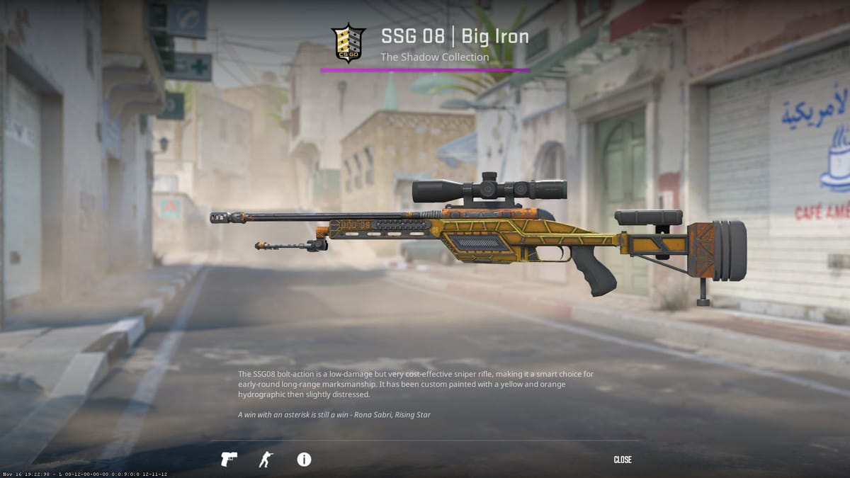 10 best SSG 08 skins in Counter-Strike 2 (CS2) under $10