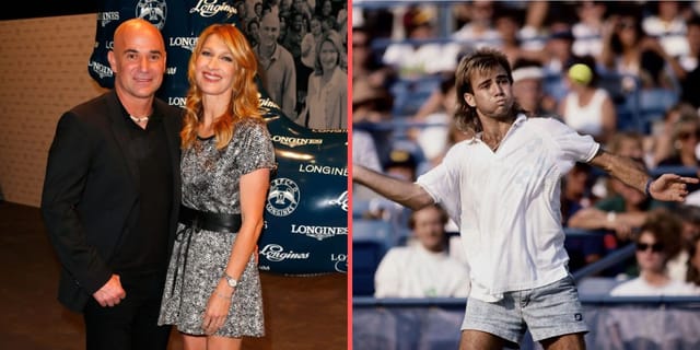 "Andre Agassi was totally ahead of his time" - Steffi Graf on the ...