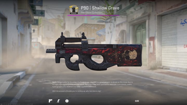 10 best P90 skins in Counter-Strike 2 (CS2)