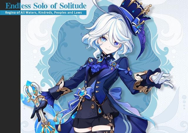 Genshin Impact reveals new Furina splash art with Hydro Vision, teasing ...