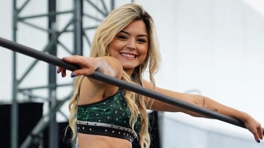 Tay Melo sends loving message to real-life partner during AEW Dynamite