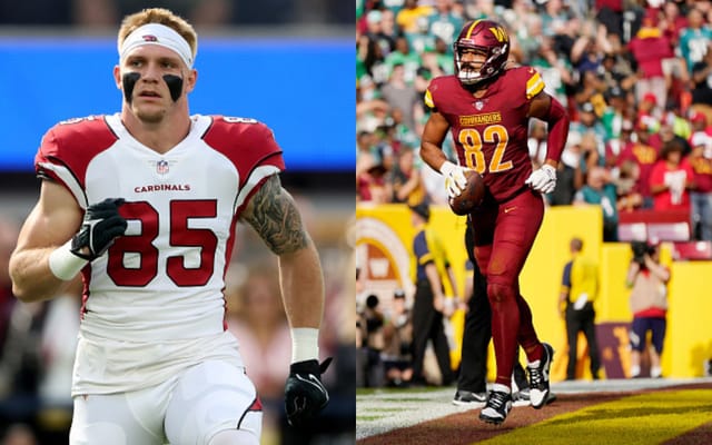 Trey McBride or Logan Thomas: Week 9 Fantasy Projection for tight ends