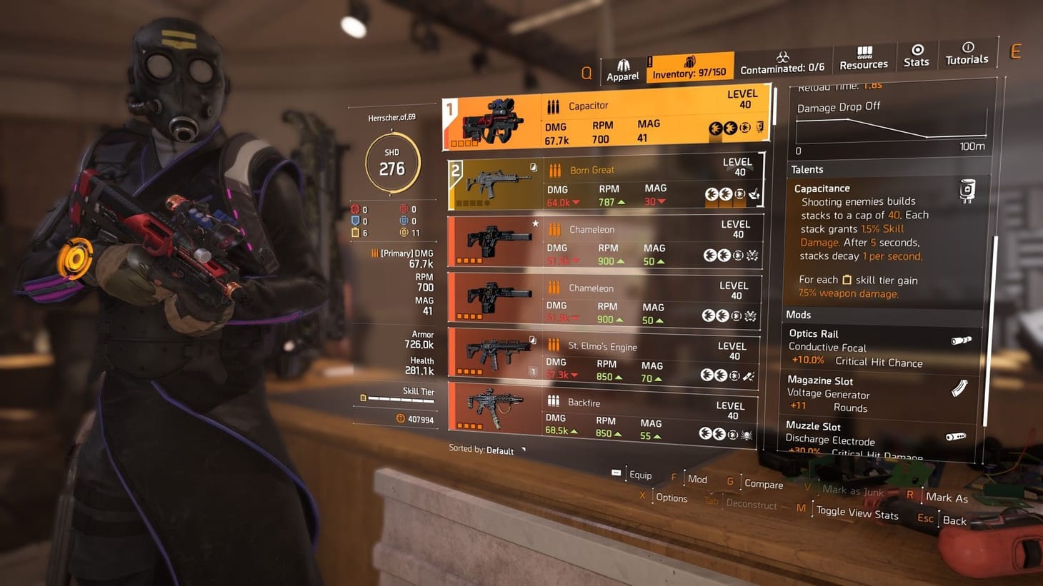 The Division 2 skill build for all endgame activities
