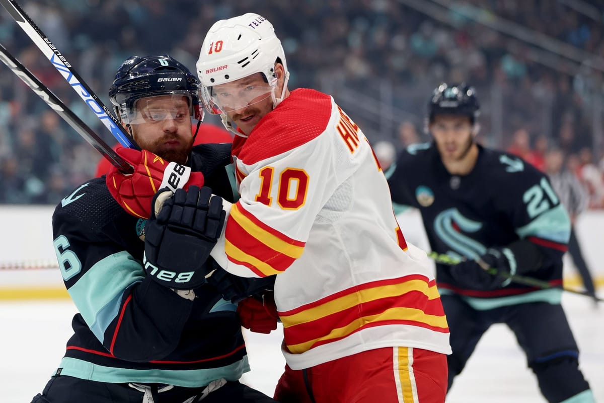 Reason behind Jonathan Huberdeau's major struggles in Calgary disclosed ...