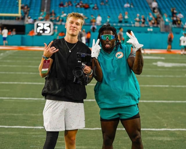 Who is Tyreek Hill's cameraman, Kevin Fitzgibbons? NFL suspends young ...