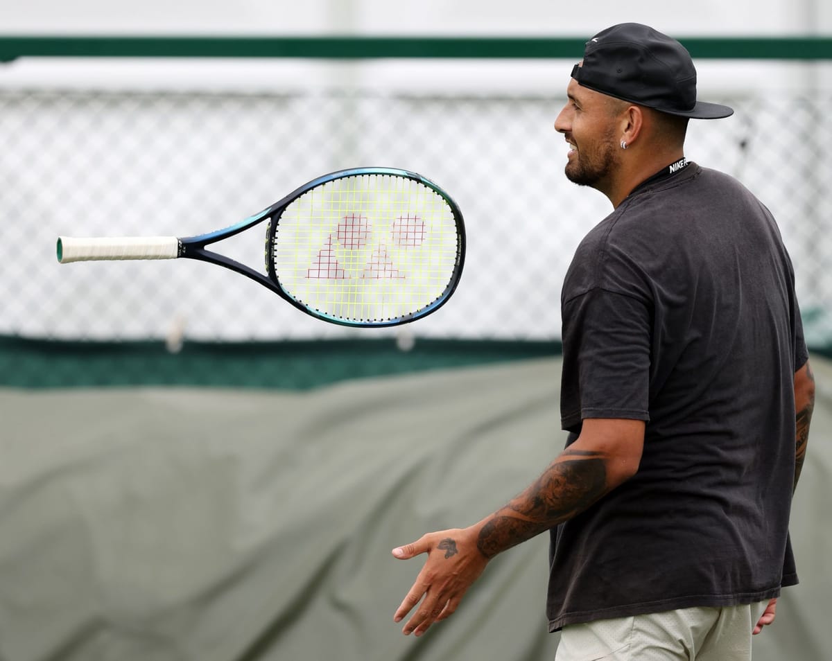 Nick Kyrgios reacts to NBA legend LeBron James creating "history" by ...