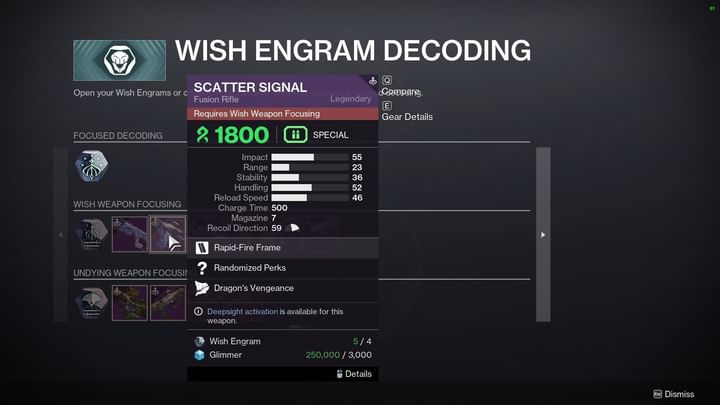 Destiny 2 Scatter Signal: God rolls, drop locations, and more