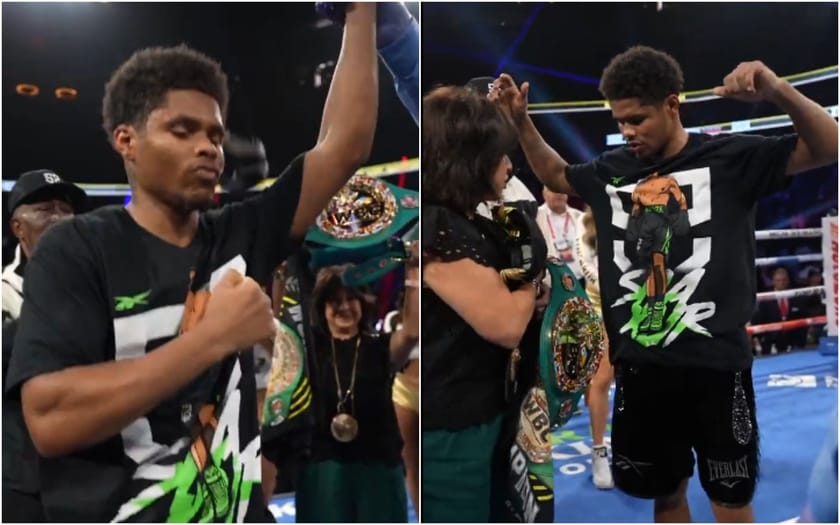 Shakur Stevenson vs. Edwin De Los Santos: "I didn't feel good" - Shakur ...