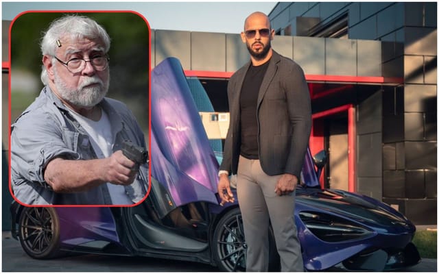 Kenneth Darlington: Andrew Tate has two-word reaction to motorist ...