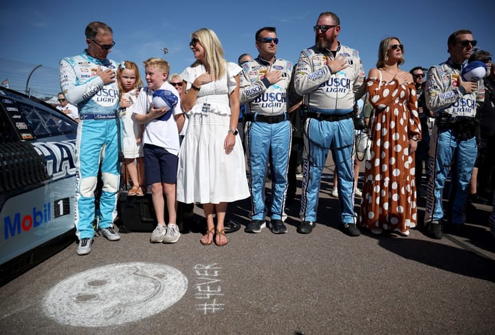 "Warming tires up, crying": Kevin Harvick touches on the emotional ups ...