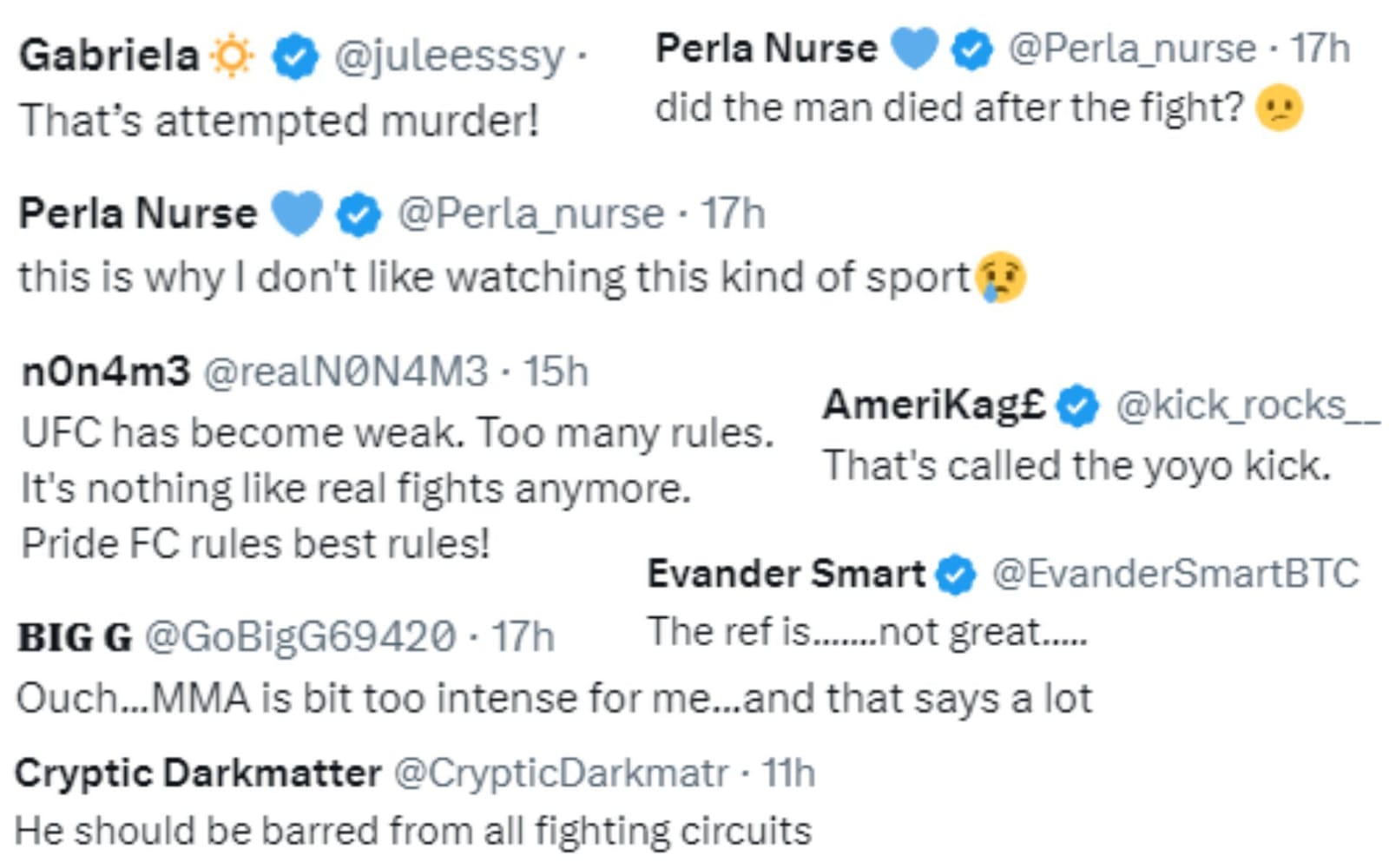 "That’s attempted murder!" - Resurfaced video of MMA fighter getting DQ ...