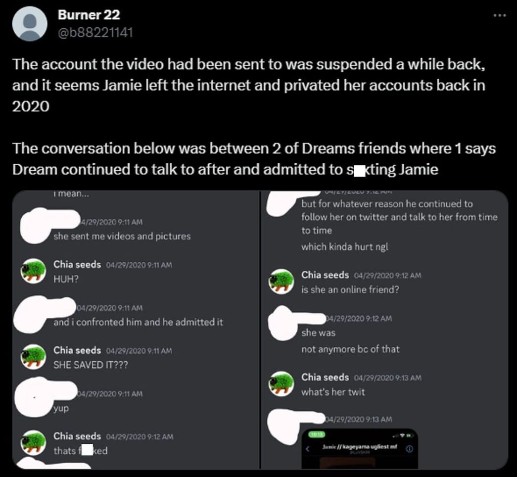 What are the new allegations against Dream? Accusations and streamer's ...