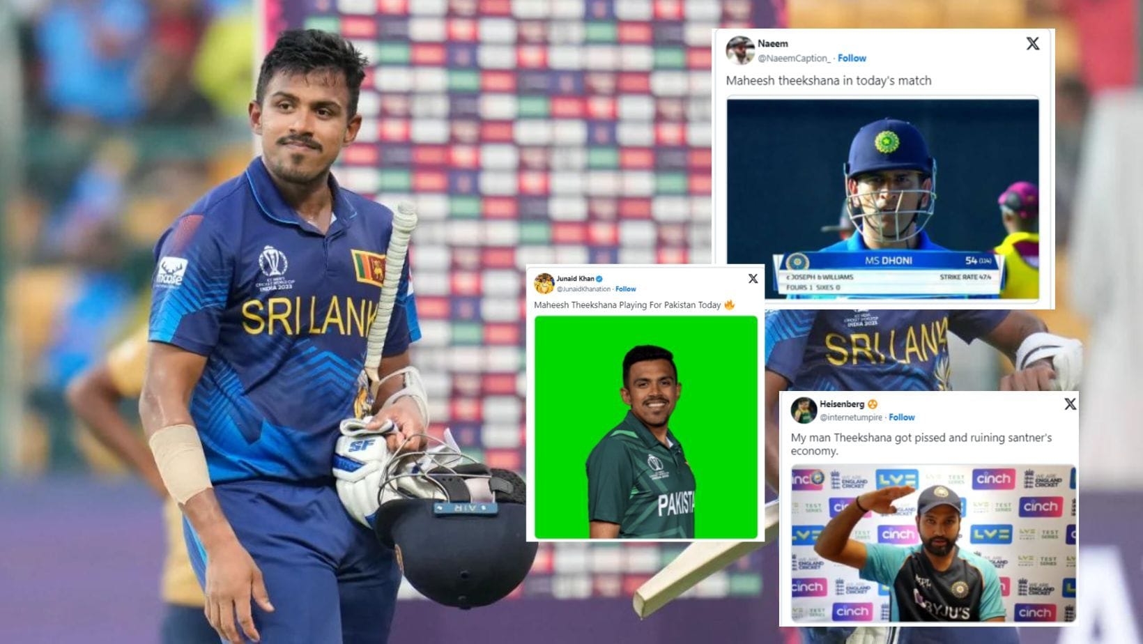 2023 World Cup: "Credit goes to Thala" "Batting for Pakistan" - Twitter ...