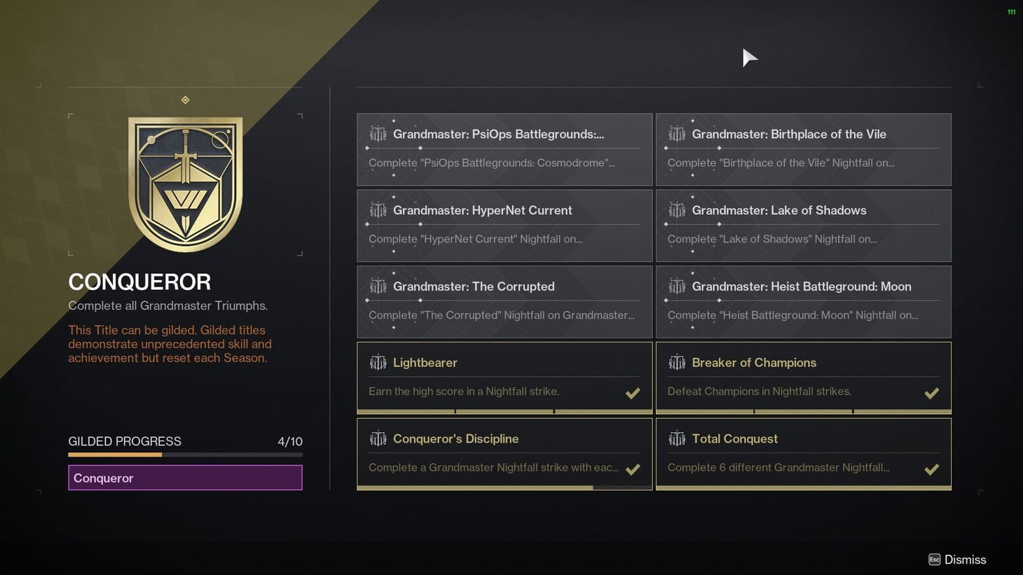 Destiny 2 Season of the Wish Grandmaster Nightfall: Release date ...