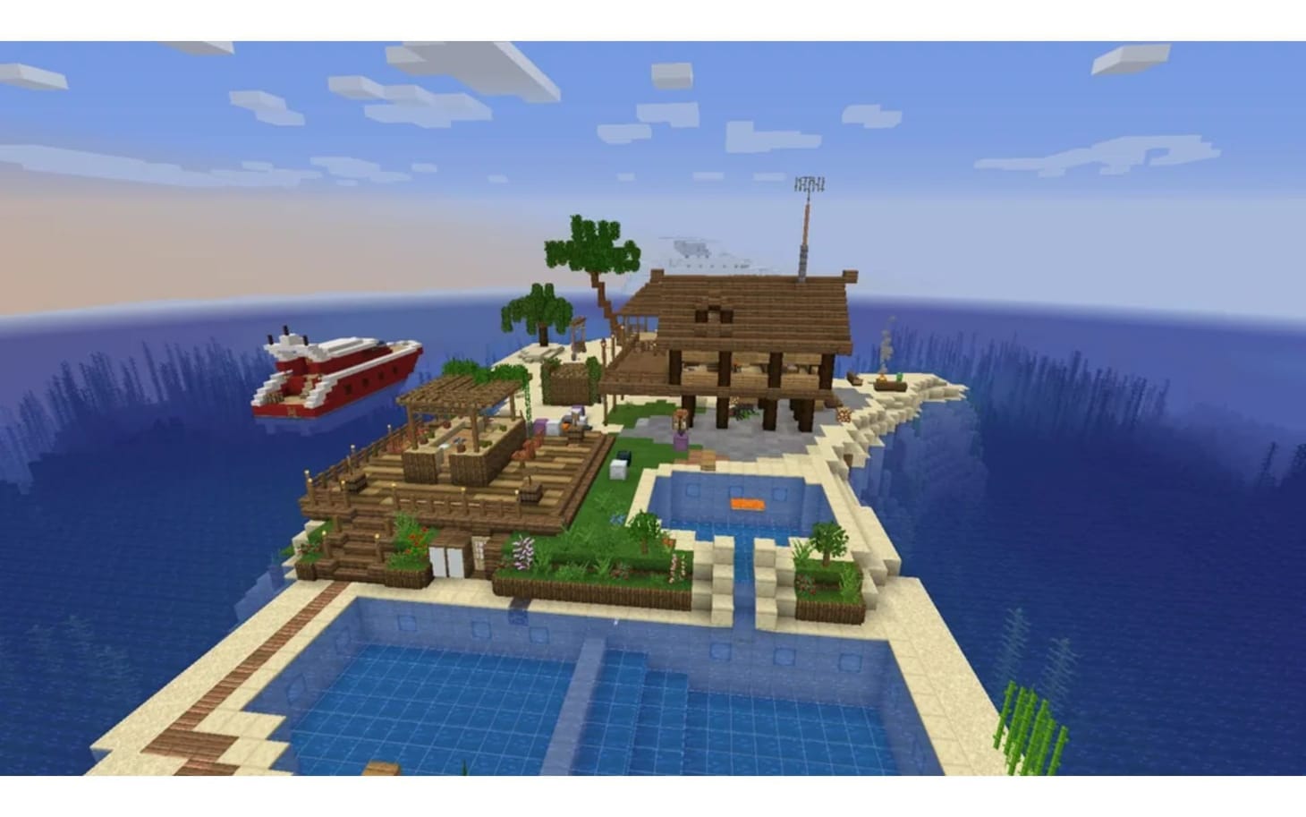 10 best Minecraft beach house designs