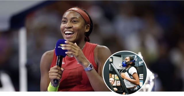 "We back" - Coco Gauff gives a shoutout to 'Bane' from DC Comics; dons ...