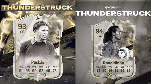 All EA FC 24 Thunderstruck Icons leaked featuring Ronaldinho