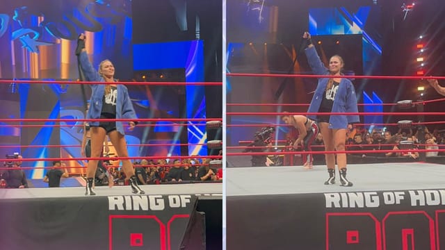 WWE to fire back at Ronda Rousey's ROH appearance by pushing 43-year ...