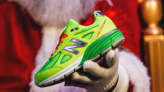 dtlr: DTLR x New Balance 990v4 “Festive” shoes: Where to get, release ...