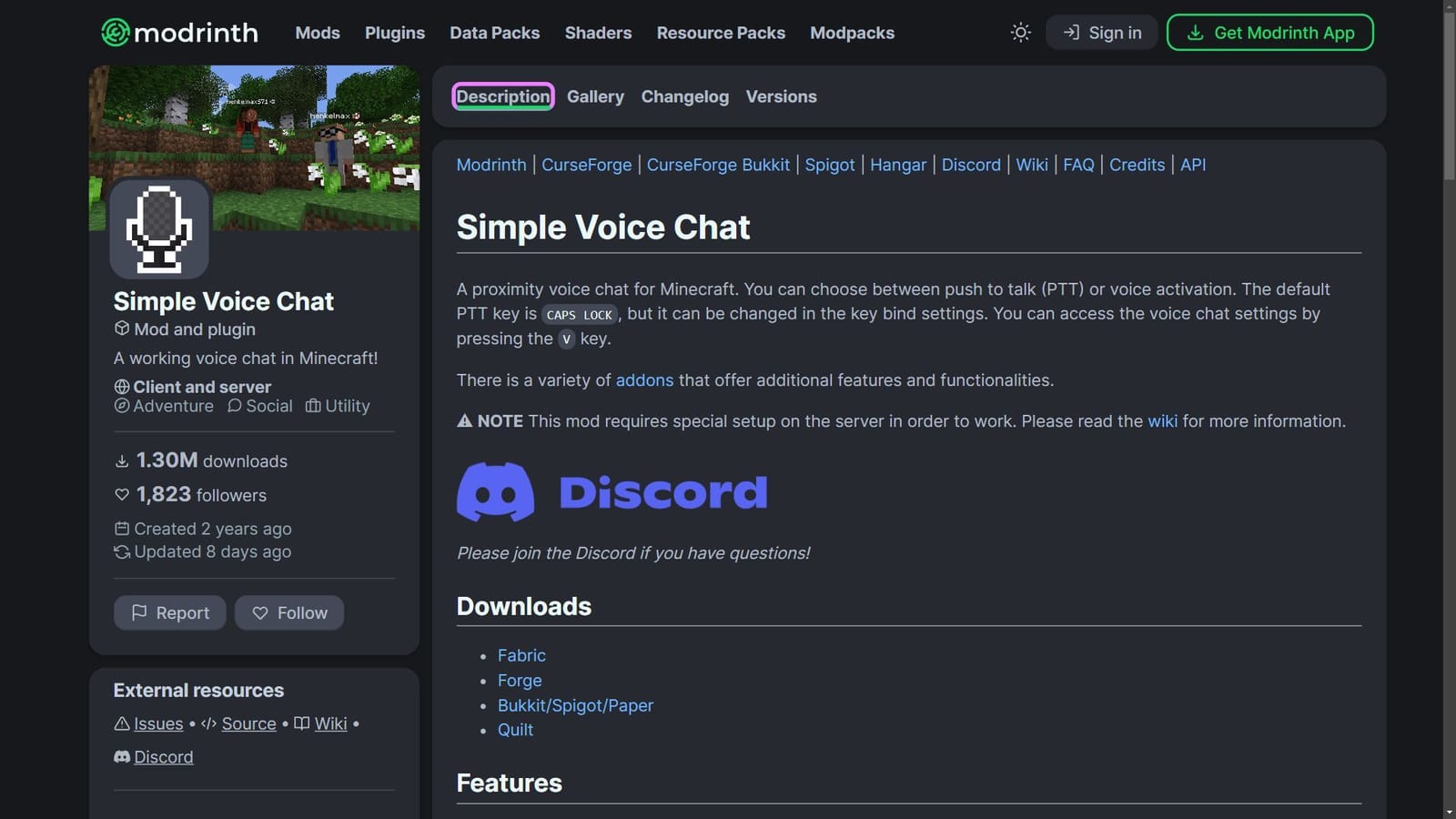 How to use voice chat on Minecraft servers