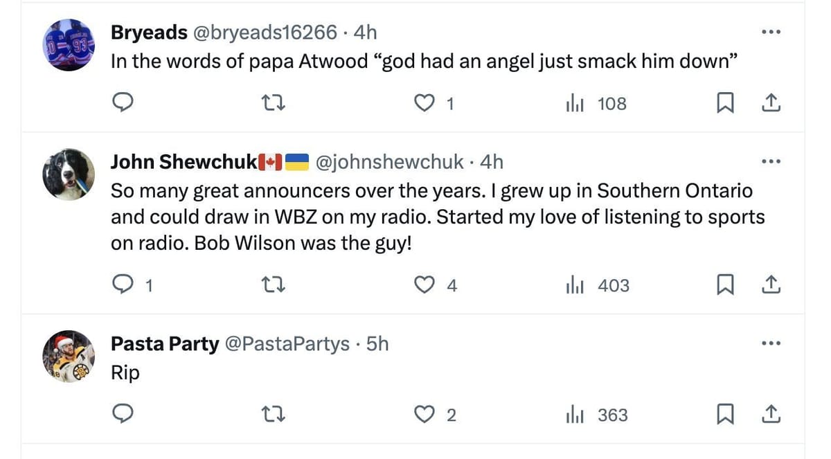 Who was Tom Larson? Tributes pour in as legendary sportscaster dies aged 84