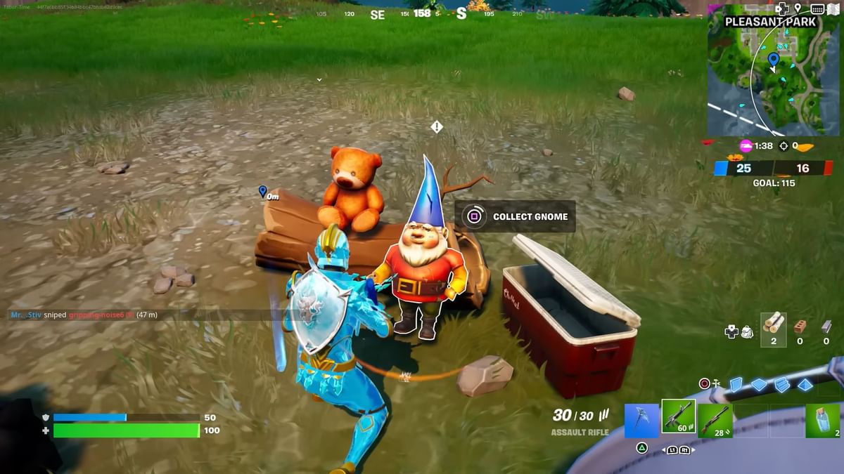 All Hidden Gnome locations in Fortnite Chapter 4 Season 5
