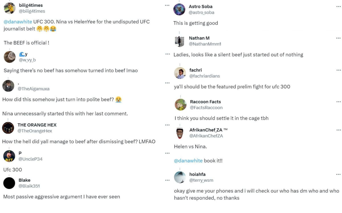 Helen Yee: 'The Undisputed UFC journalist belt showdown'- Fans rally ...