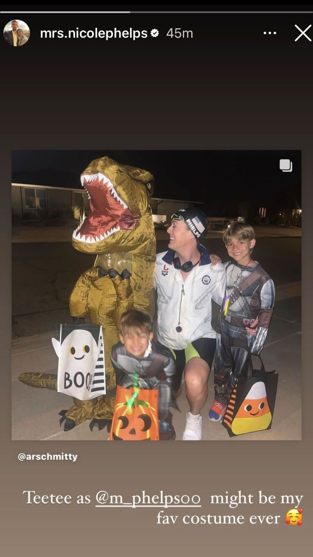"My fav costume ever" - Michael Phelps' wife Nicole reacts to Allison ...