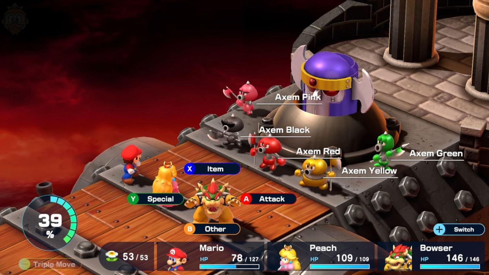 Super Mario RPG Remake guide: How to defeat the Axem Rangers