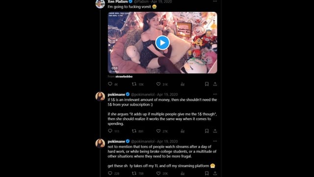 "Really went the 'it's only $5' route" - Netizens compare Pokimane with ...