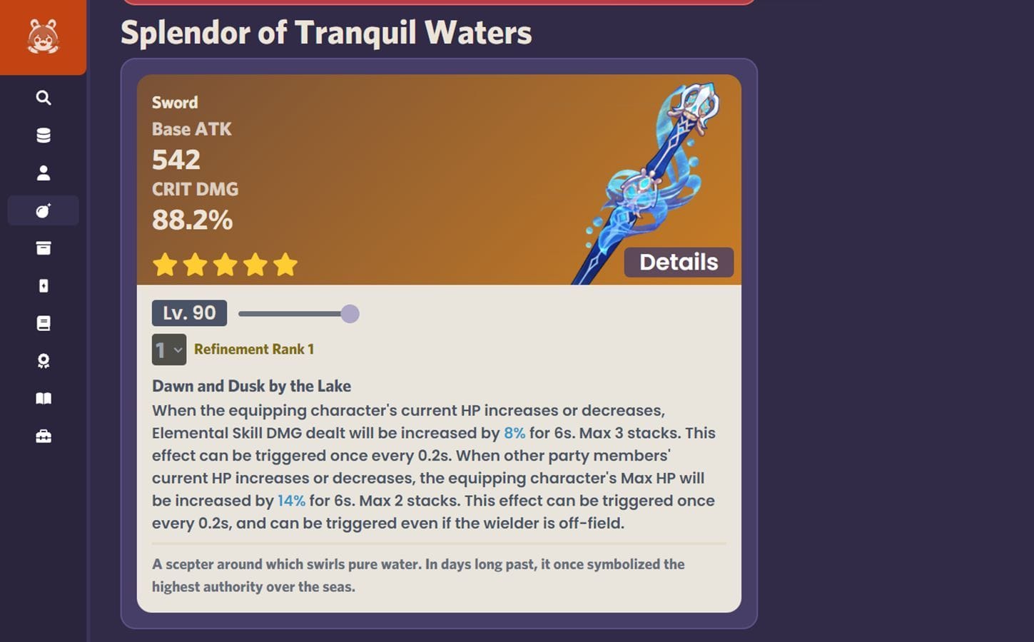 Genshin Impact Furina weapons tier list