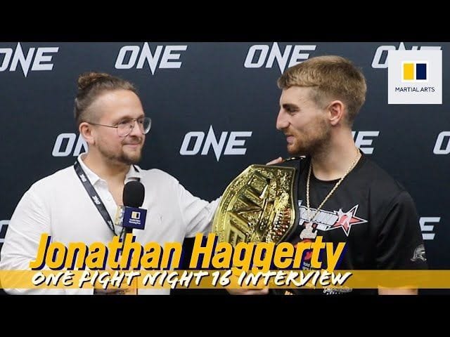 Jonathan Haggerty says his first Muay Thai title defense should be ...
