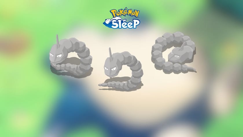 Pokemon Sleep Onix and Steelix release date