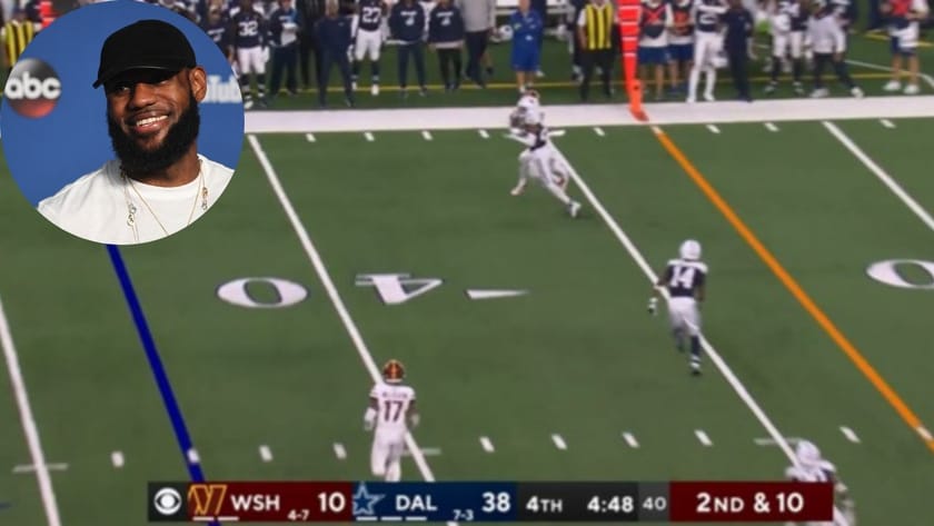 “DARON BLAND!!!!”: LeBron James gives Cowboys cornerback a hearty ...