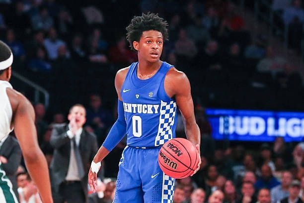 Where did De'Aaron Fox play college ball?