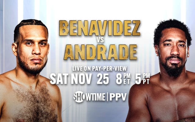 Benavidez vs. Andrade: David Benavidez versus Demetrius Andrade ...